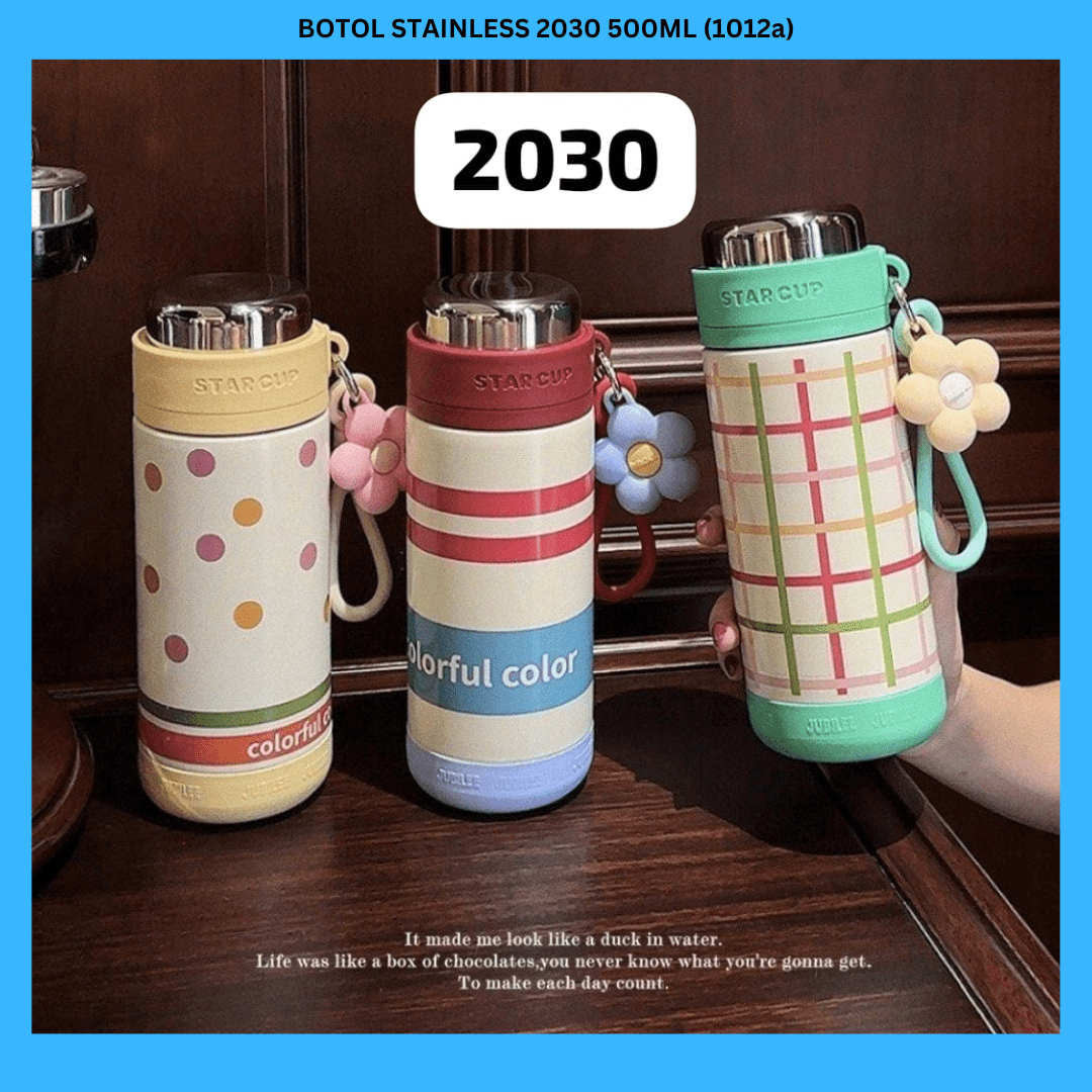 BOTOL STAINLESS 2030 500ML (1012a)